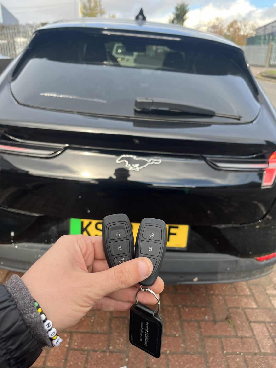 Mustang Mach E key programming
